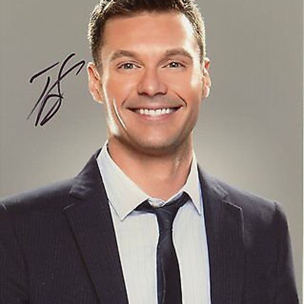 Ryan Seacrest Autograph - Etsy