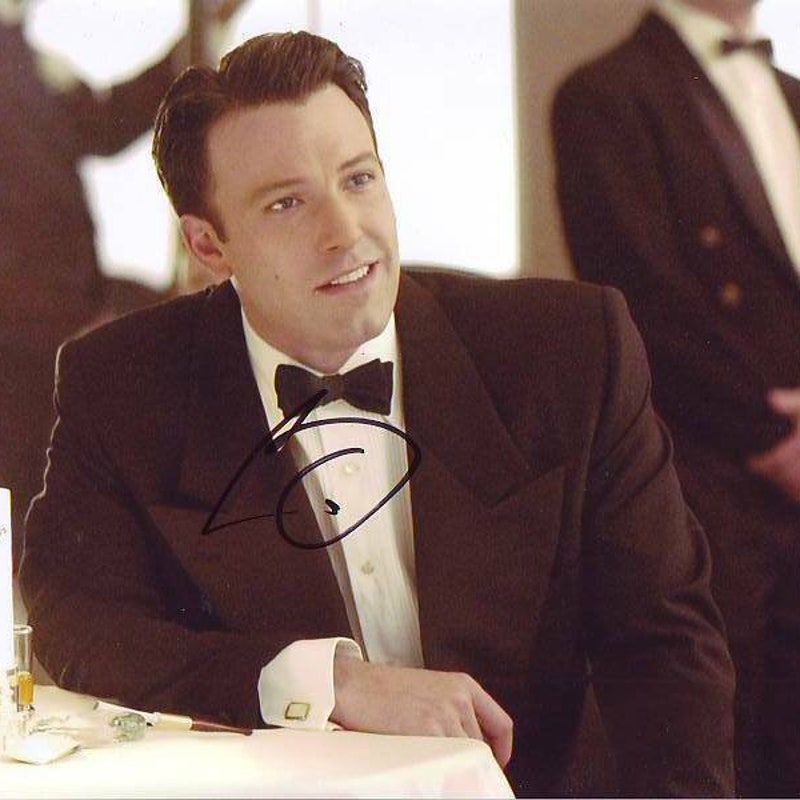 Ben Affleck Autograph - Etsy