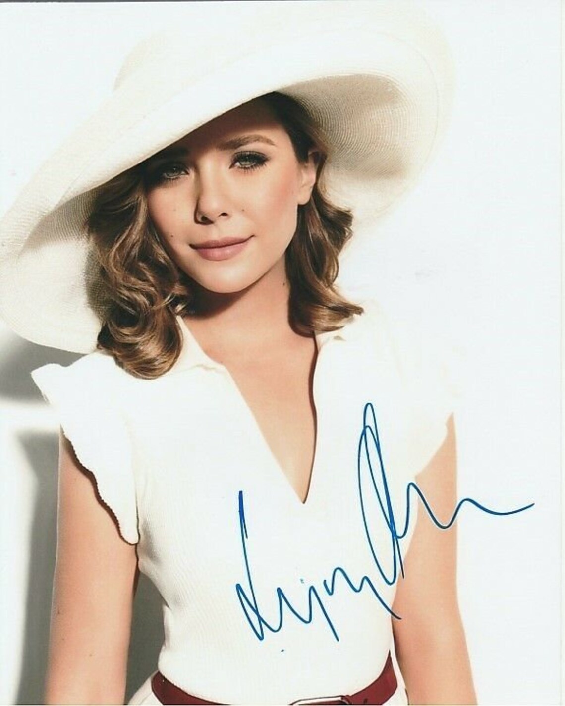 Elizabeth Olsen Signed Autographed 8x10 Photograph - Etsy
