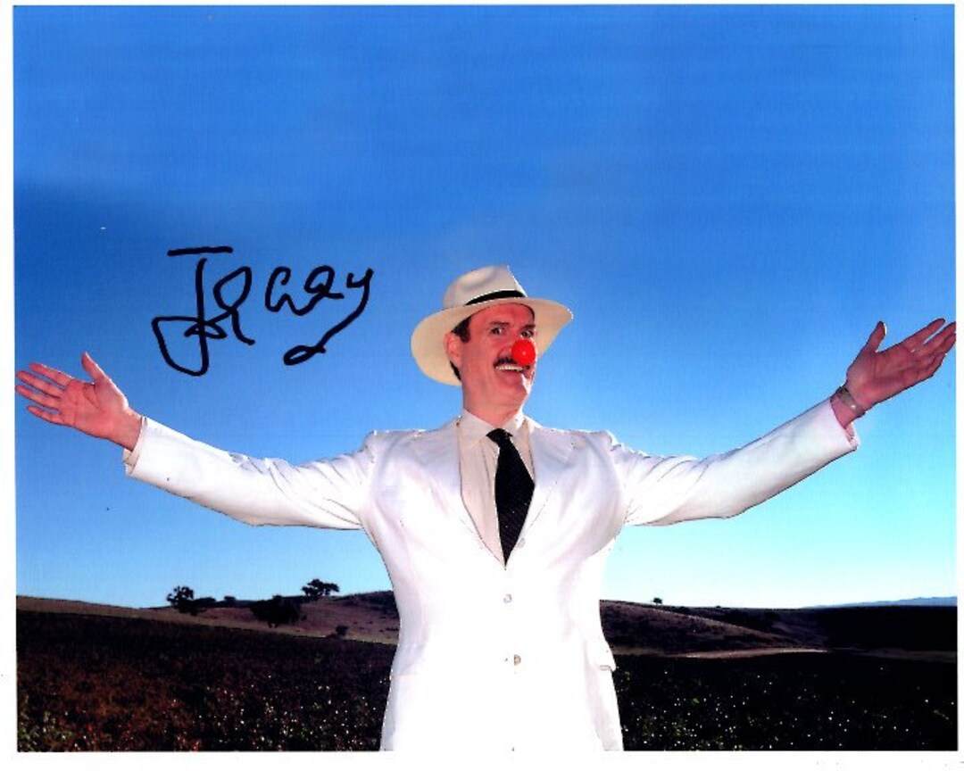 John Cleese Signed Autographed 8x10 Comic Relief Red Nose Photograph - Etsy