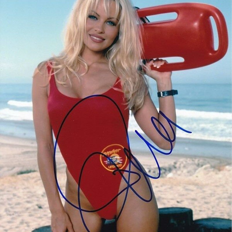 Pamela Anderson Autograph - Etsy