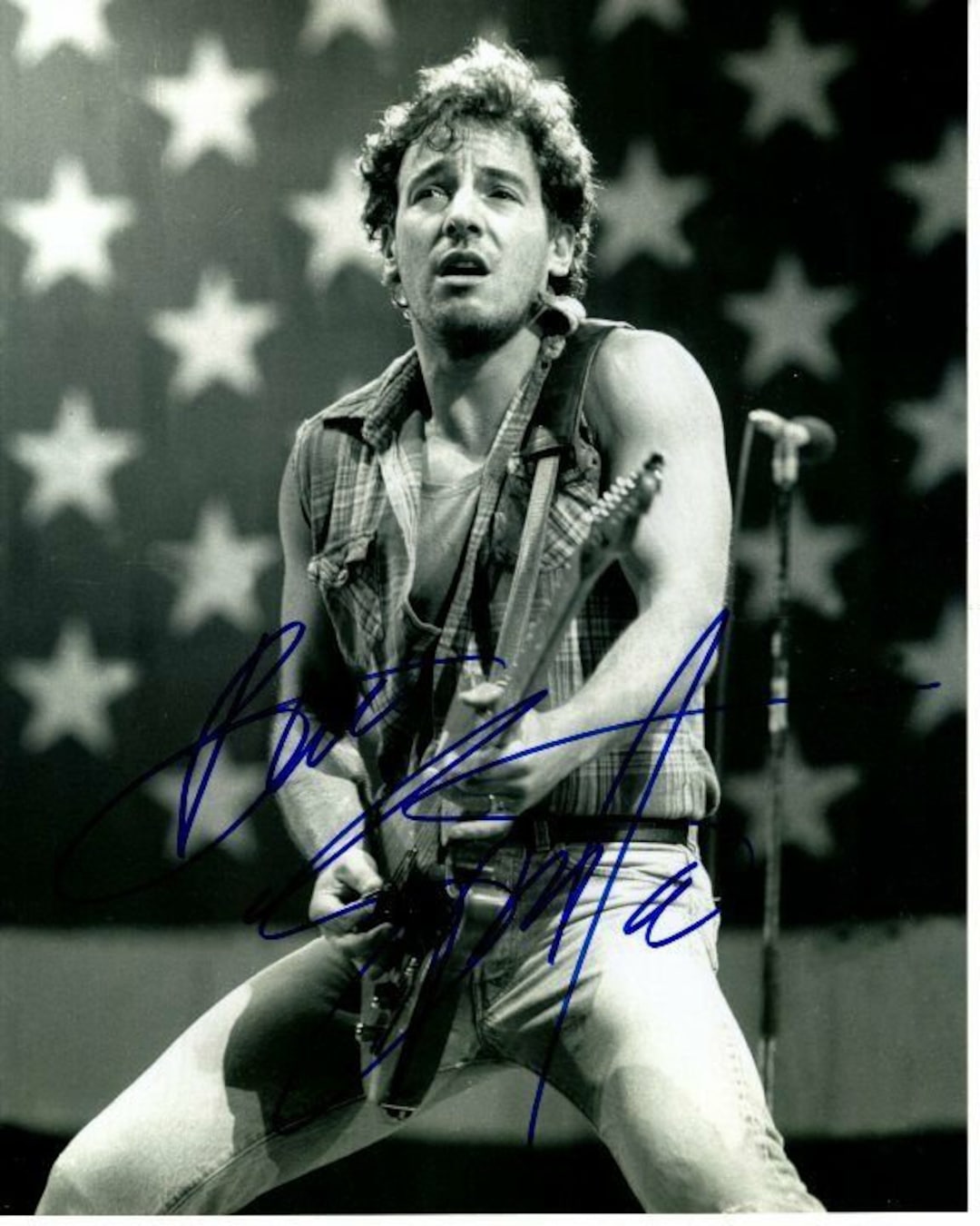 Bruce Springsteen Signed Autographed 8x10 Photograph - Etsy