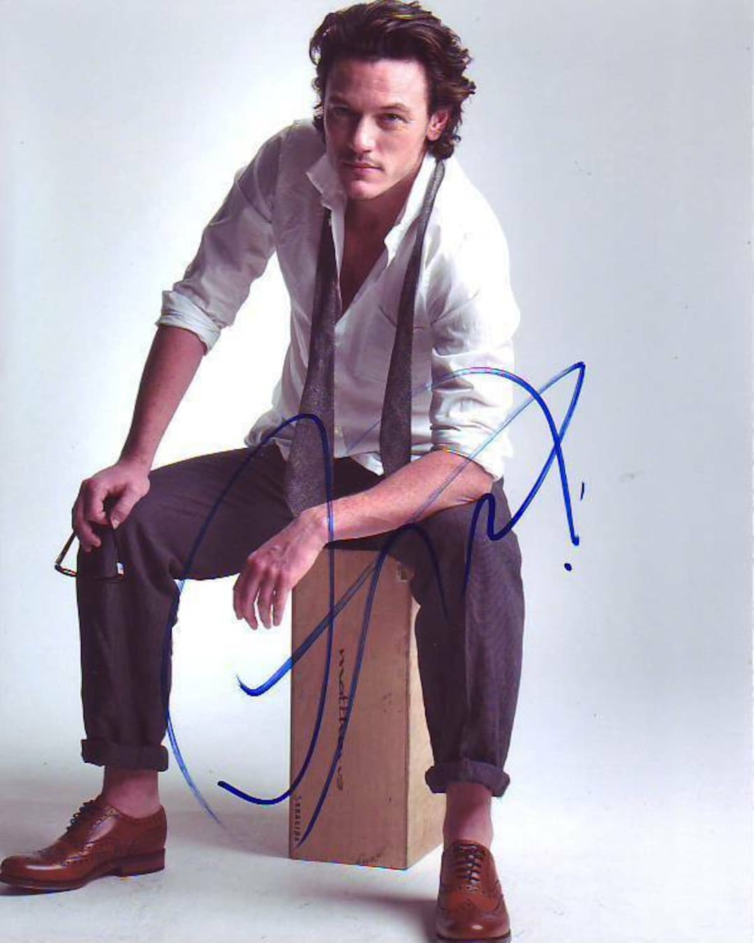 Luke Evans Signed Autographed 8x10 Photograph - Etsy