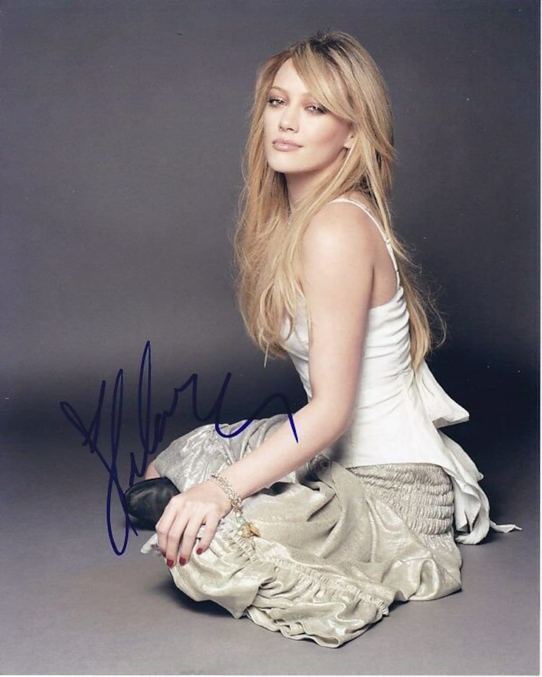Hilary Duff Signed Autographed 8x10 Photograph - Etsy