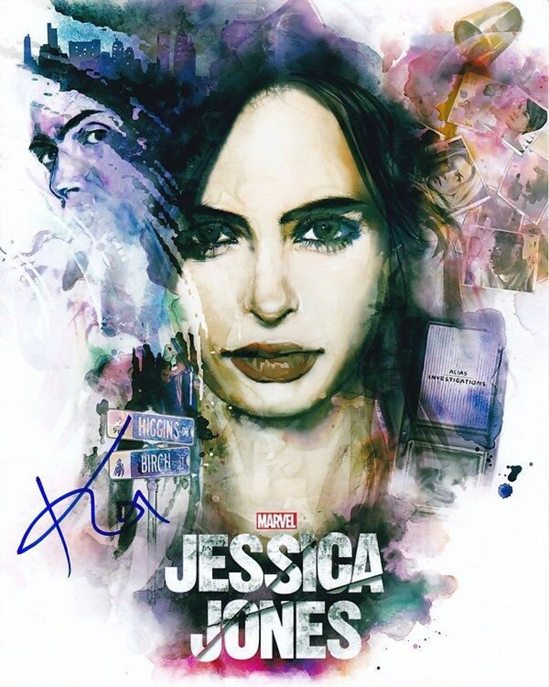 Krysten Ritter Signed Autographed 8x10 Jessica Jones Photograph - Etsy