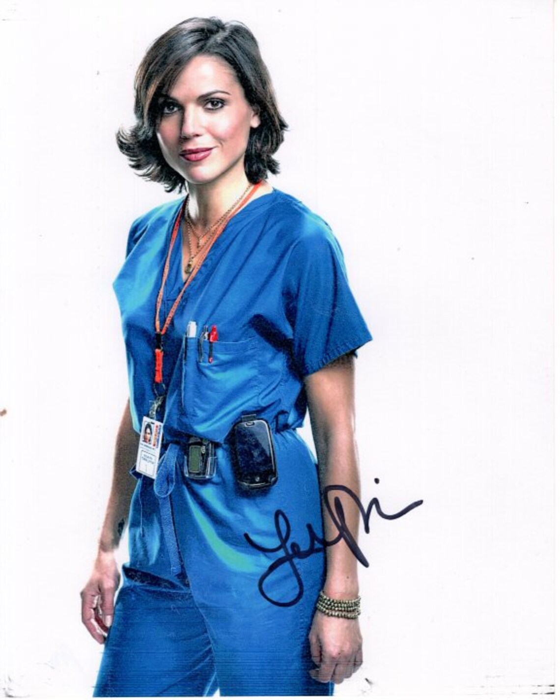 Lana Parrilla Signed Autographed 8x10 Miami Medical Dr. Eva Zambrano ...
