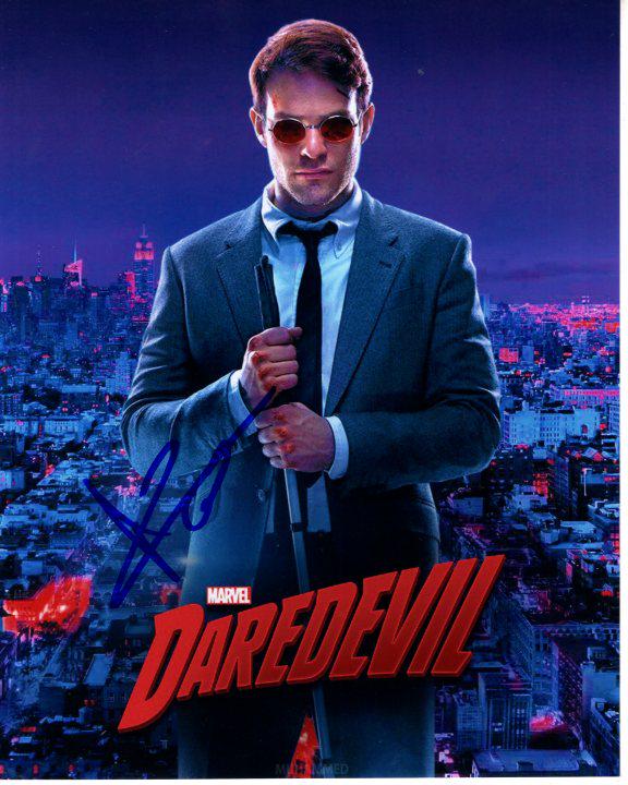 Charlie Cox Signed 8x10 Daredevil Matt Murdock Photograph - Etsy