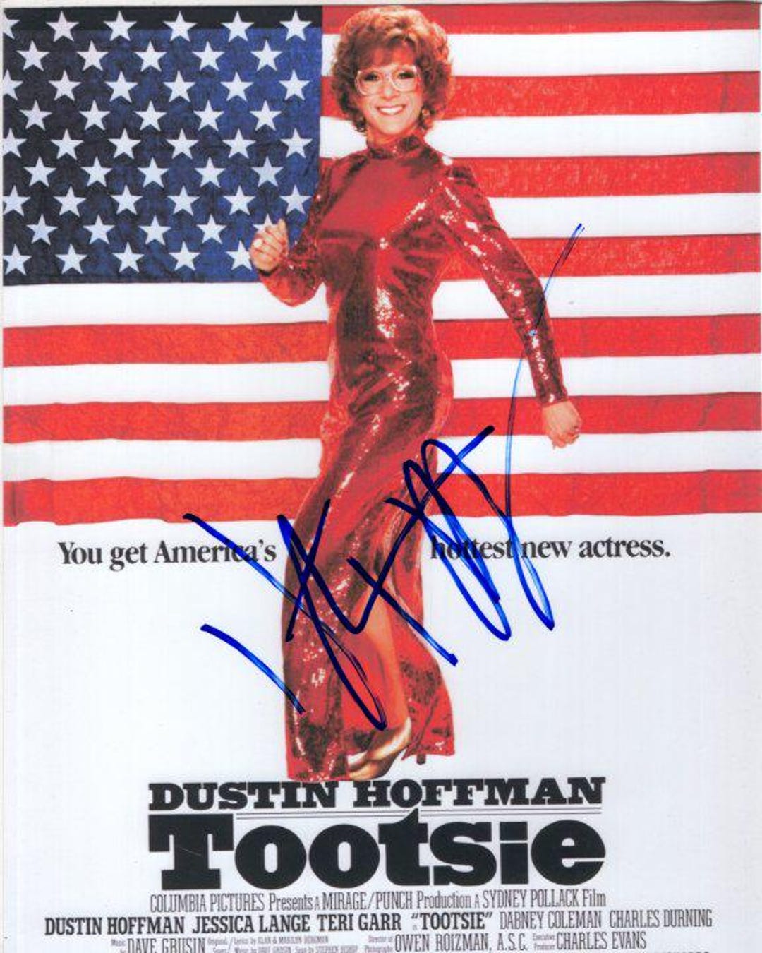 Dustin Hoffman Signed Autographed 8x10 Tootsie Photograph - Etsy