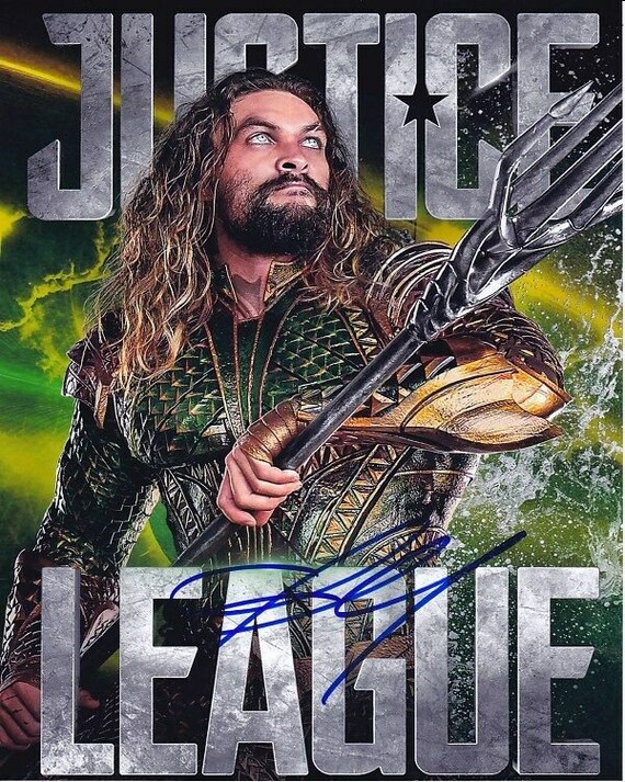 Jason Momoa Signed Autographed 8x10 Aquaman Photograph | Etsy