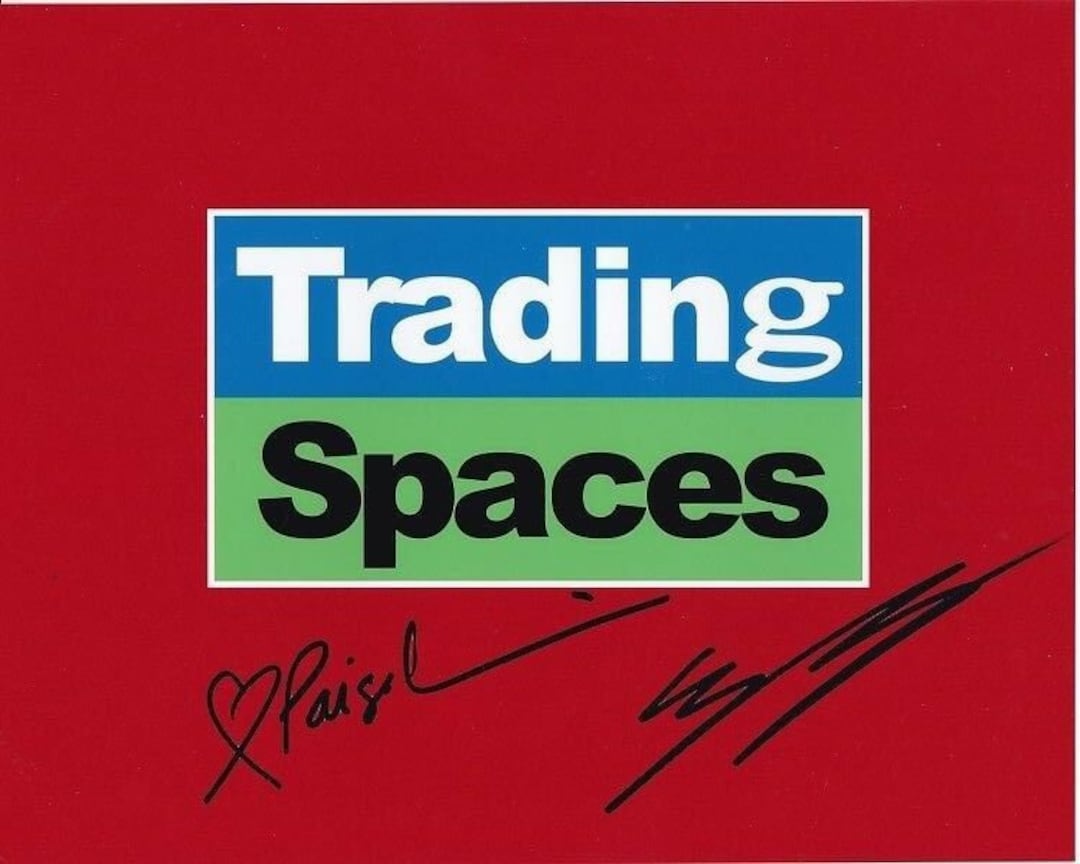 Paige Davis & Ty Pennington Signed Autographed 8x10 Trading Spaces ...