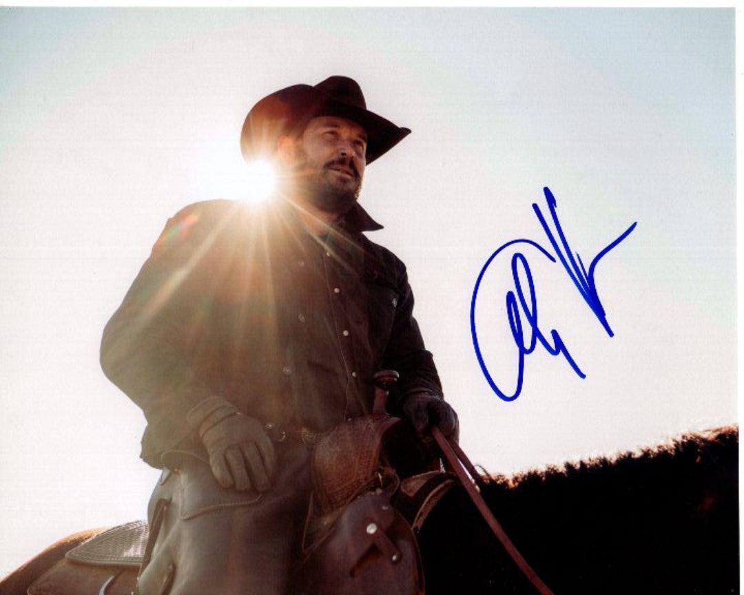 Cole Hauser Signed 8x10 Yellowstone Rip Wheeler Photograph Etsy