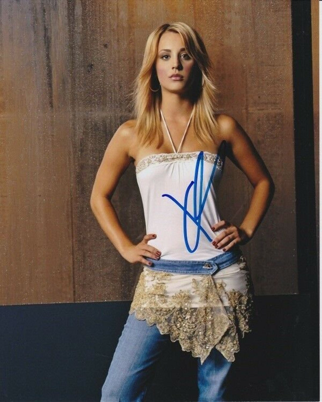 Kaley Cuoco Signed Autographed 8x10 Photograph - Etsy