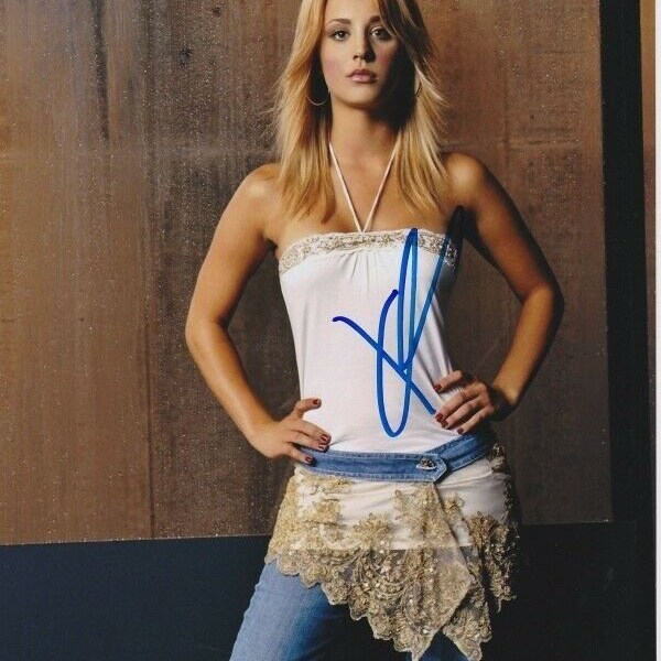 Kaley Cuoco Autograph - Etsy