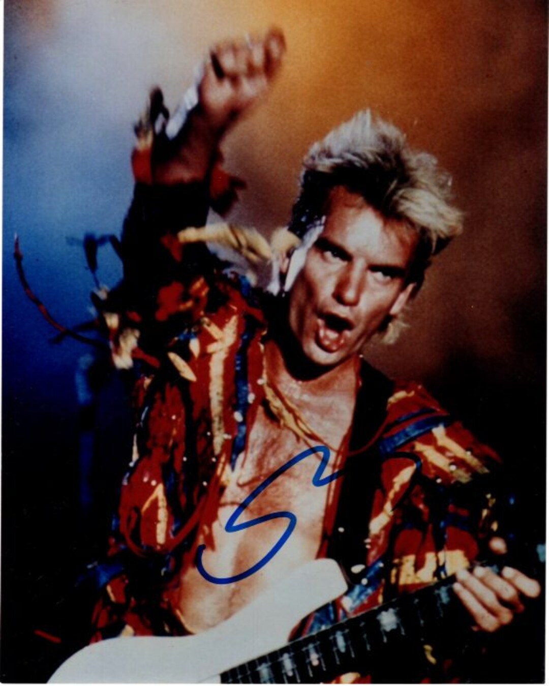 Sting Signed Autographed 8x10 the Police Photograph - Etsy