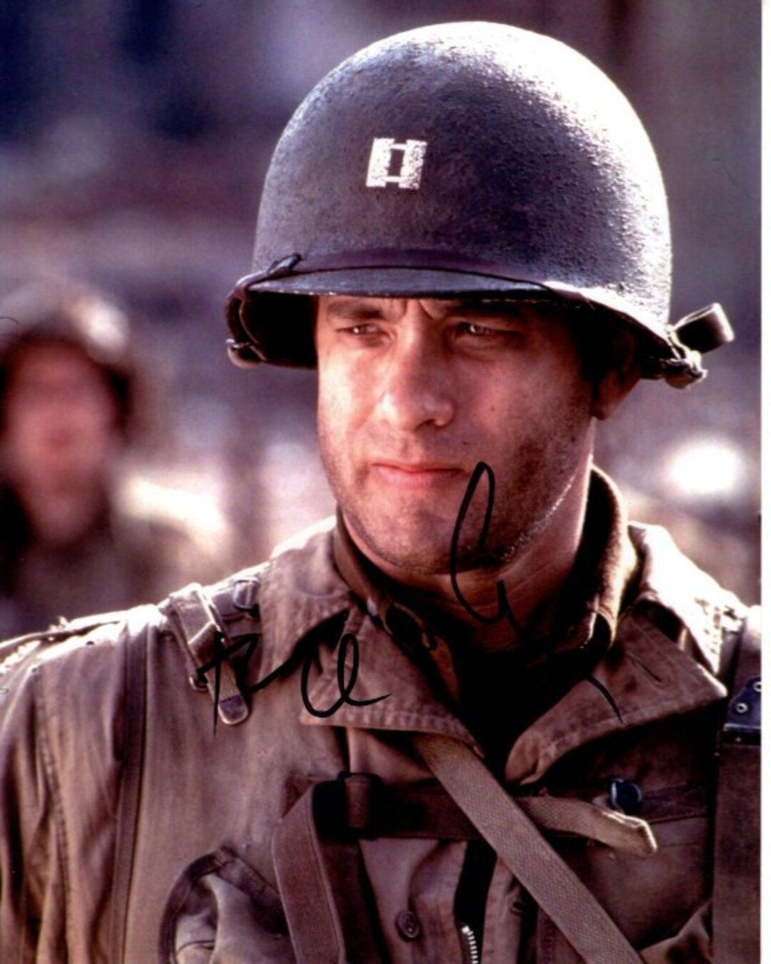 Tom Hanks Signed Autographed 8x10 Saving Private Ryan Captain Miller ...