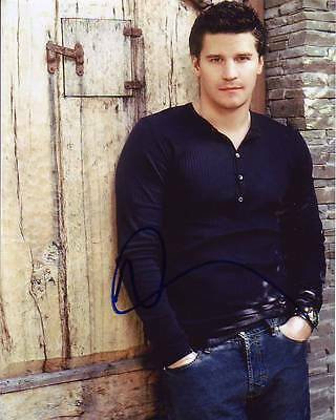 David Boreanaz Signed Autographed 8x10 Photograph - Etsy