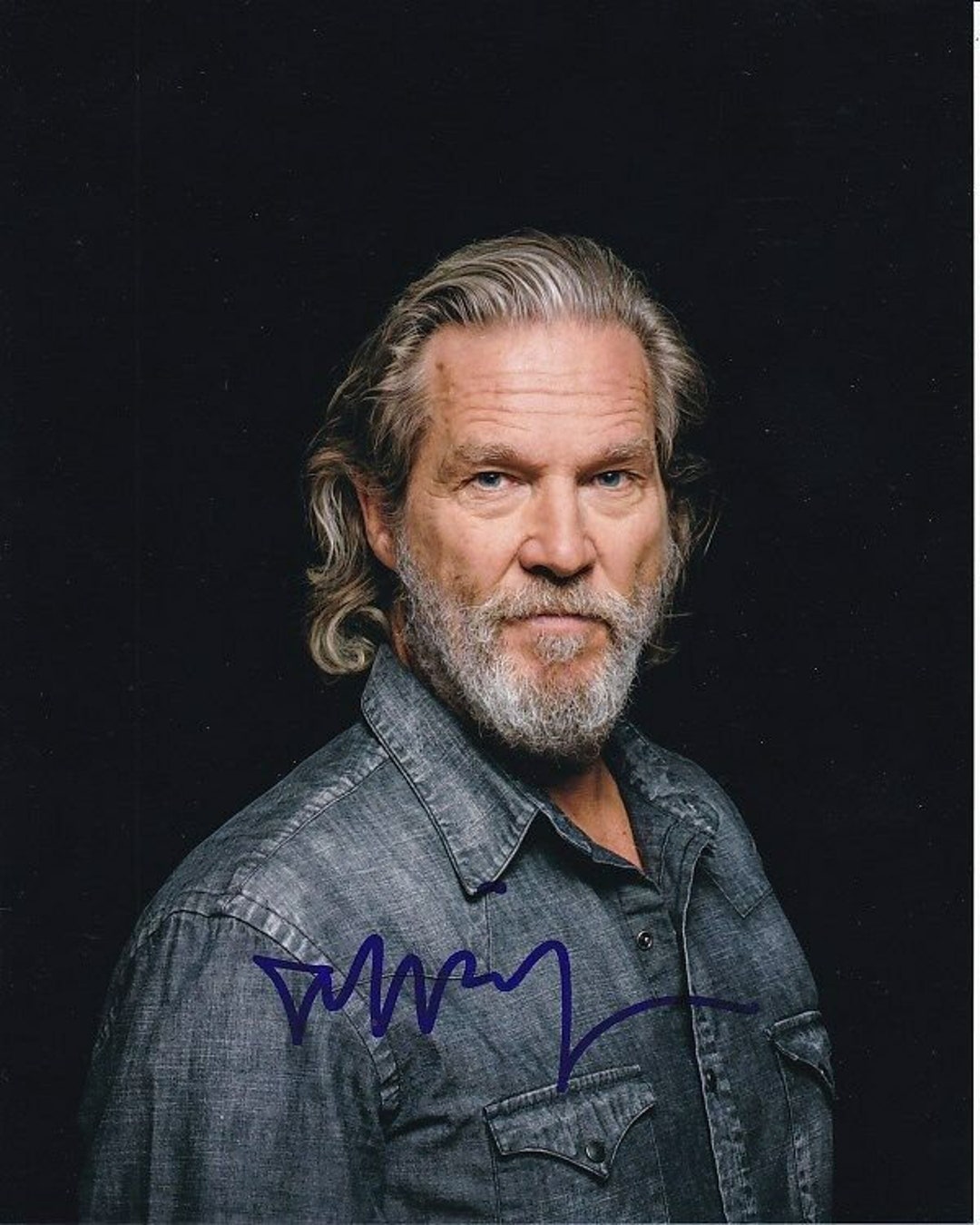 Jeff Bridges Signed Autographed 8x10 Photograph - Etsy