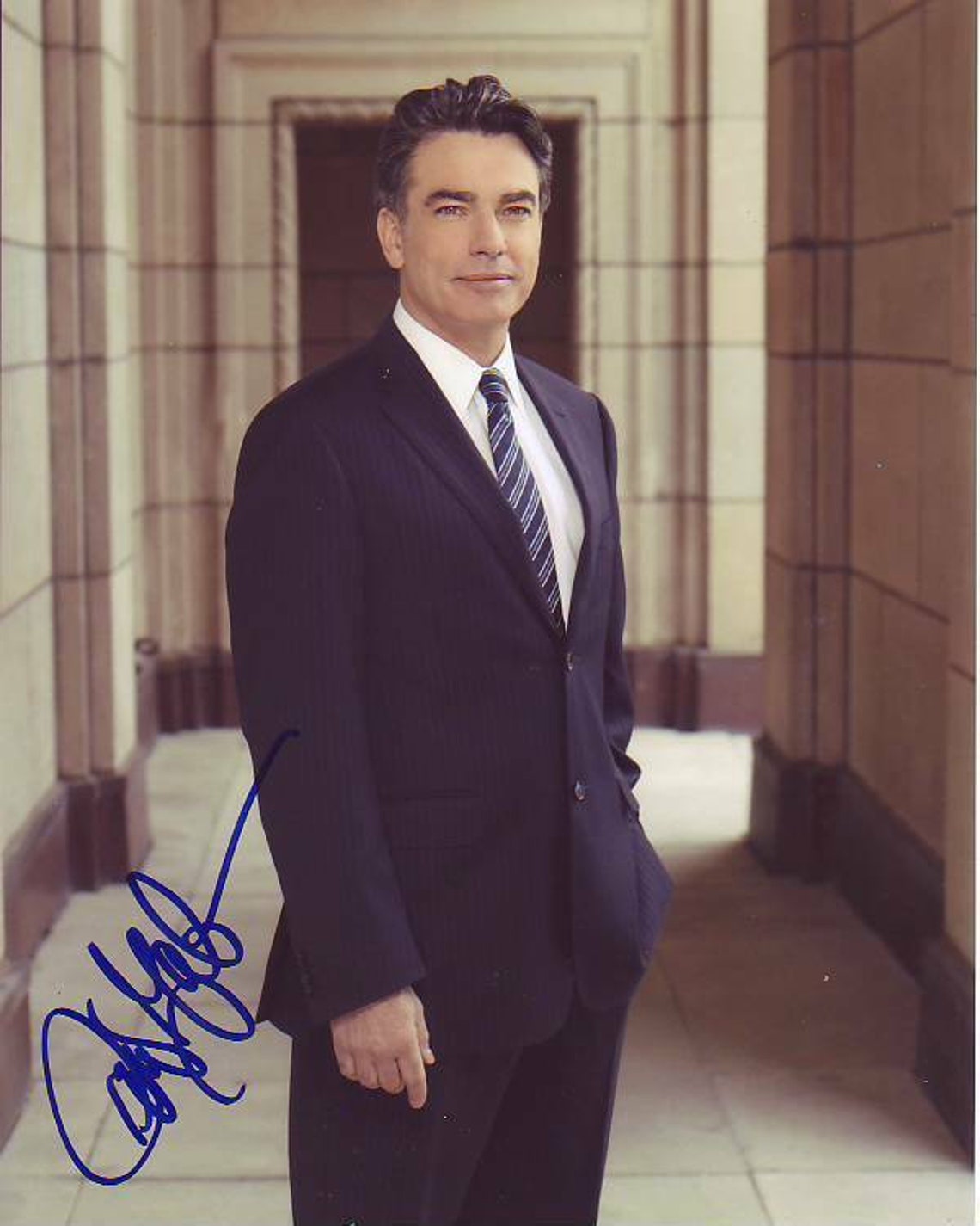 Peter Gallagher Signed Autograph 8x10 Covert Affairs Arthur Campbell ...