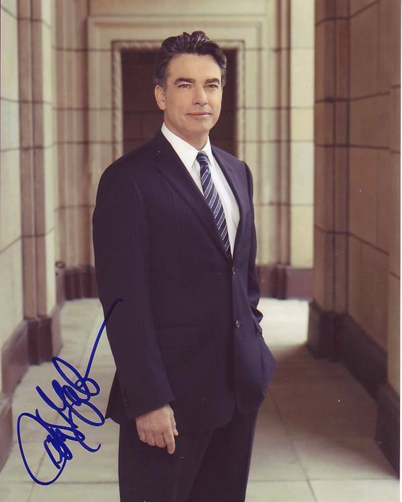 Peter Gallagher Signed Autograph 8x10 Covert Affairs Arthur Campbell ...