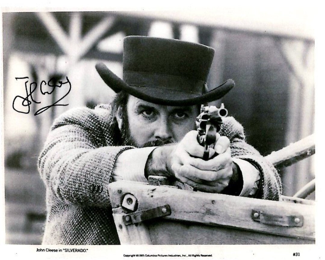 John Cleese Signed Autographed 8x10 Silverado Sheriff Langston ...