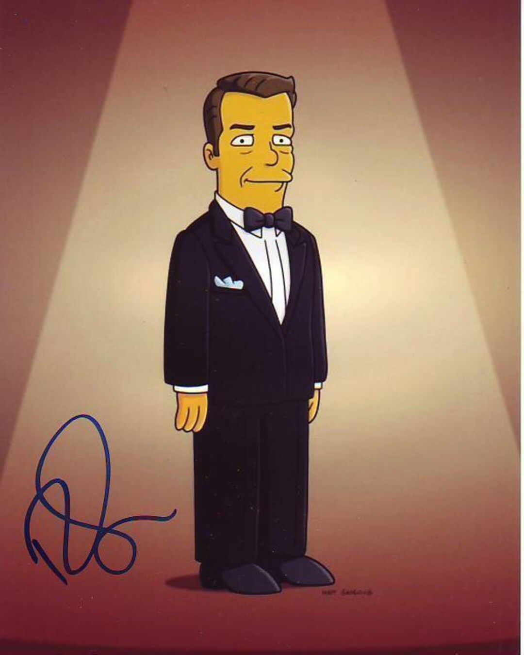 Ricky Gervais Signed Autographed 8x10 the Simpsons Photograph - Etsy