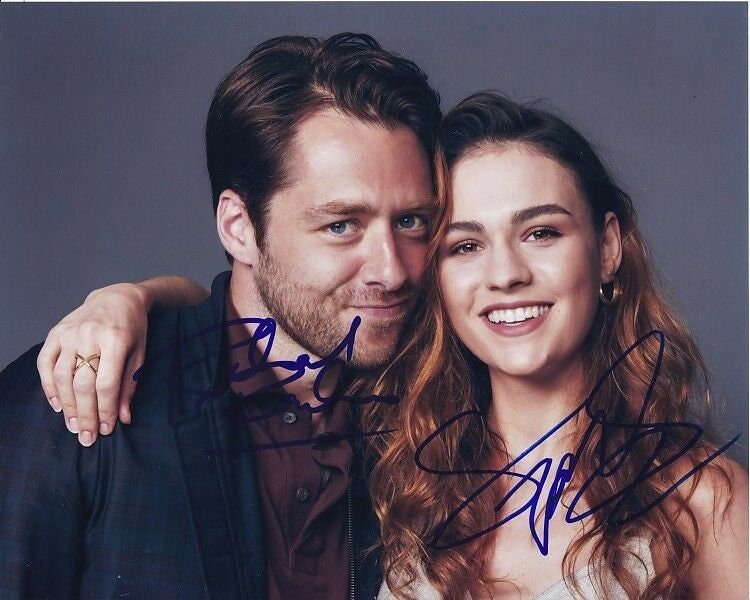 Sophie Skelton & Richard Rankin Signed Autographed 8x10 Outlander ...