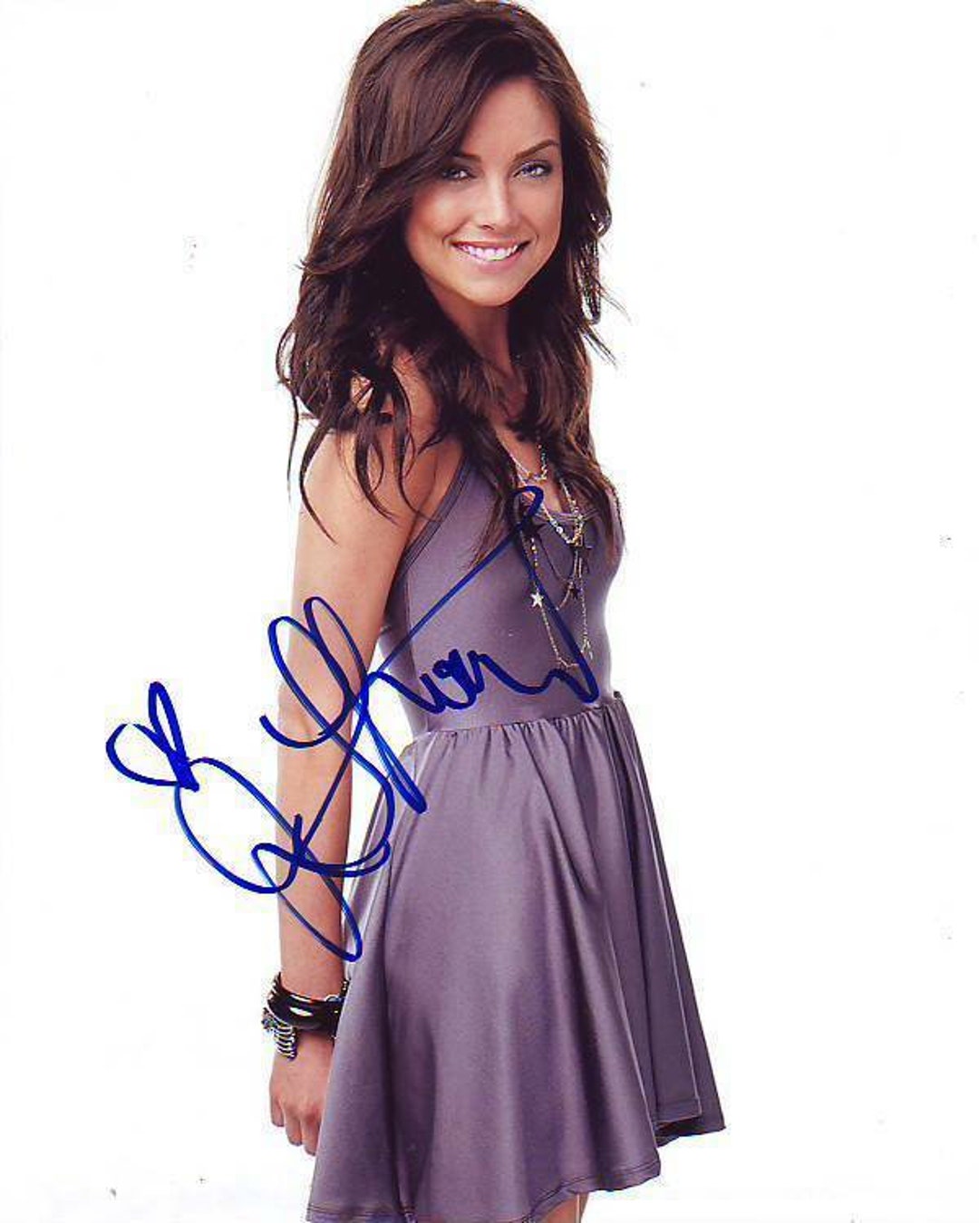 Jessica Stroup Signed Autographed 8x10 90210 Erin Silver Photograph - Etsy