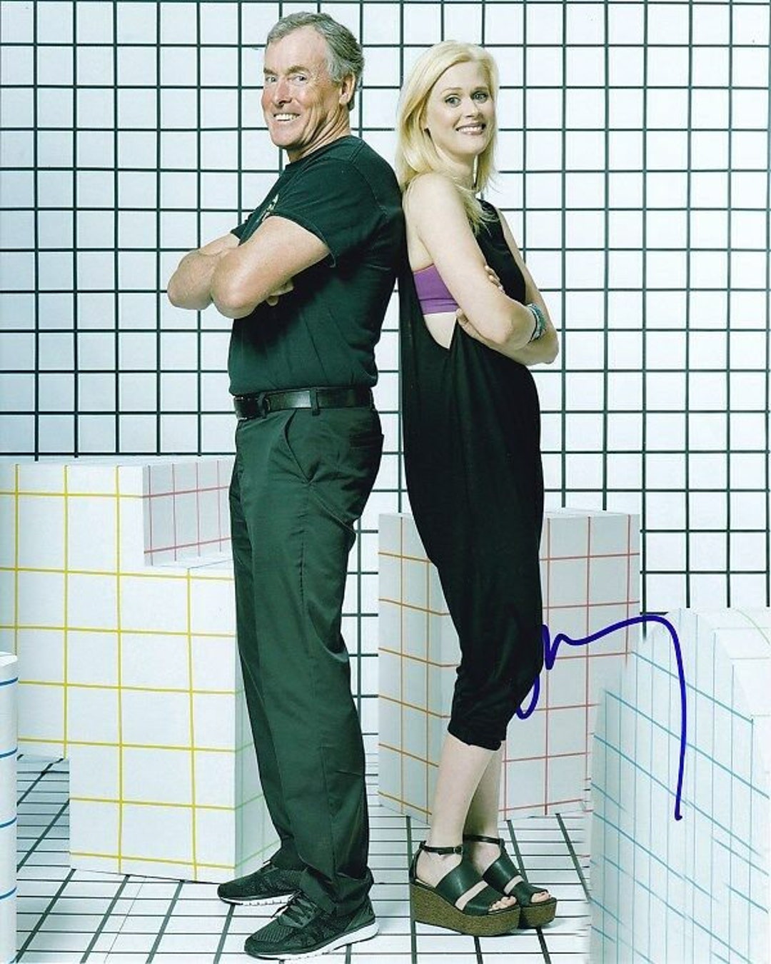 Janet Varney Autographed 8x10 Stan Against Evil W/ John C. Mcginley ...