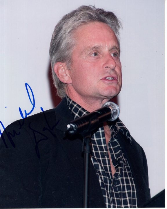 Michael Douglas Signed 8x10 Photograph - Etsy