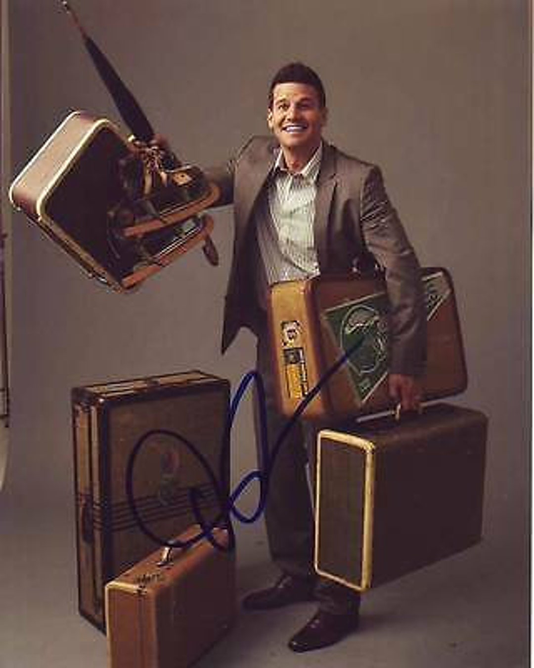 David Boreanaz Signed Autographed 8x10 Photograph - Etsy