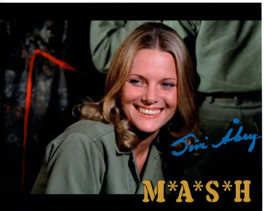 Sivi Aberg Signed Autographed 8x10 M*A*S*H Photograph - Etsy
