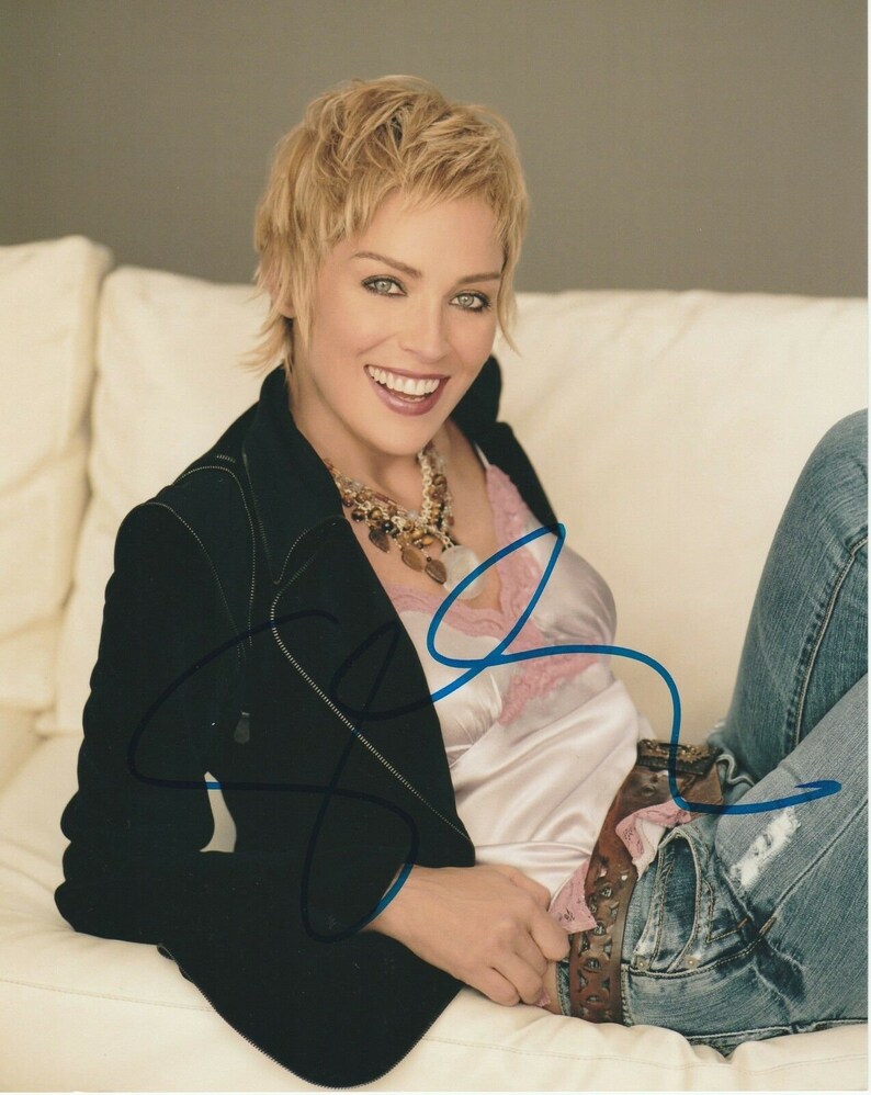 Sharon Stone Signed Autographed 8x10 Photograph - Etsy