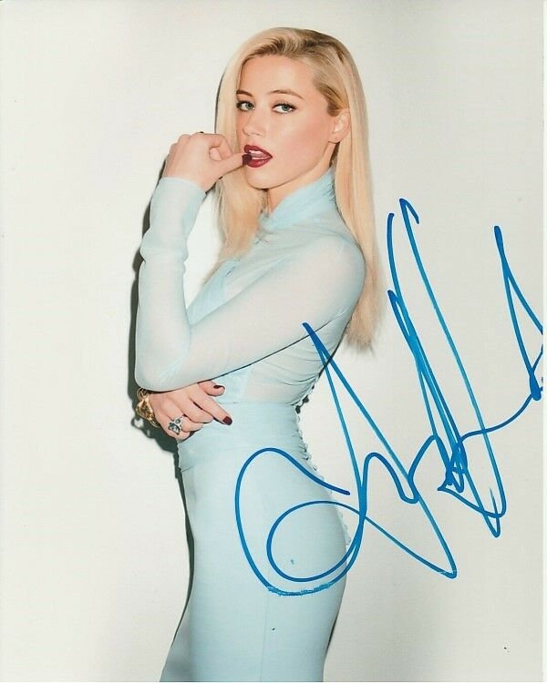 Amber Heard Signed Autographed 8x10 Photograph - Etsy