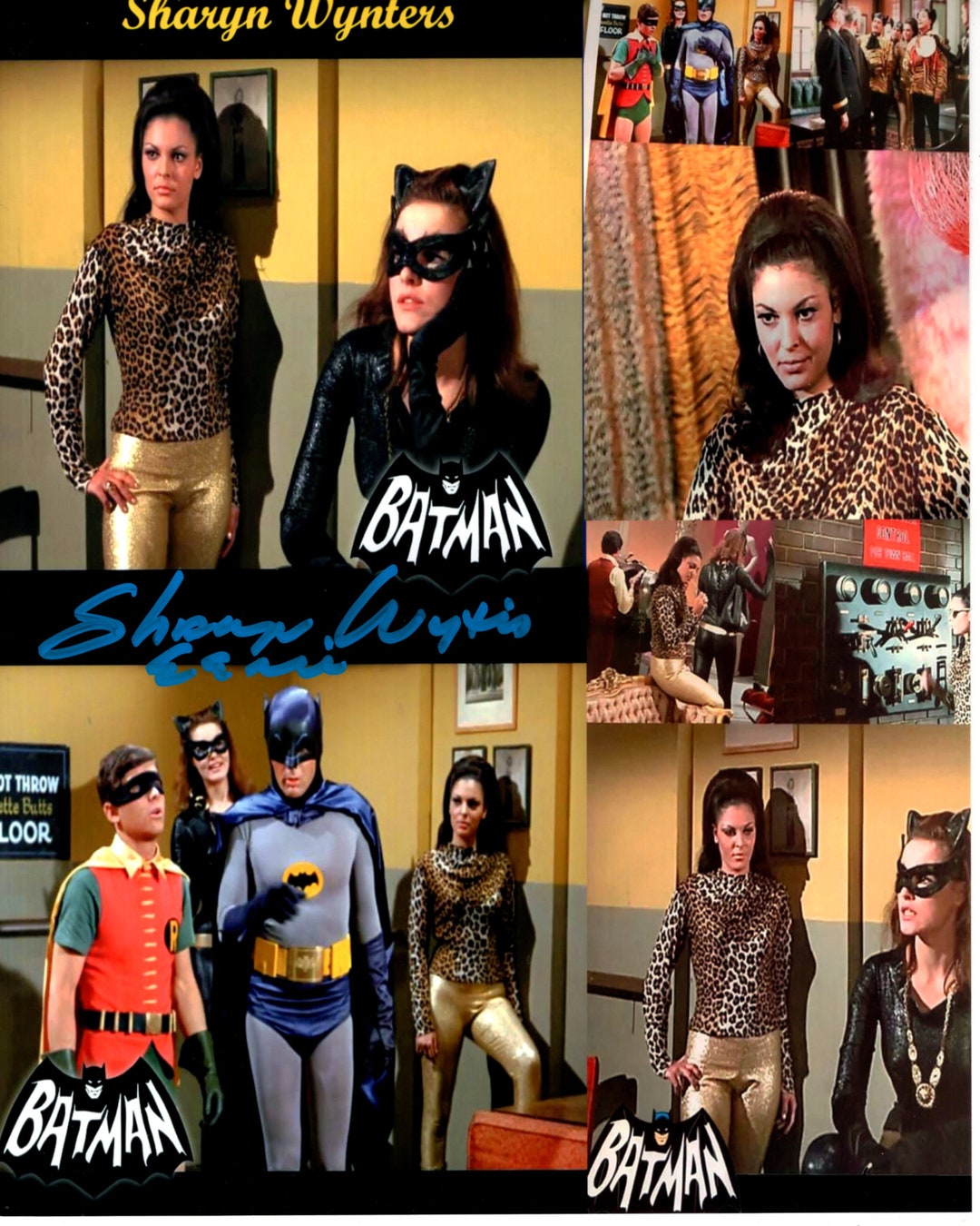 Sharyn Wynters Signed Autographed 8x10 Batman Eenie Photograph - Etsy