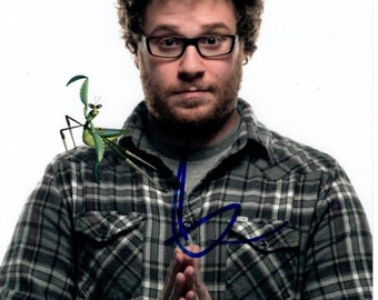 Signed Seth Rogen - Etsy
