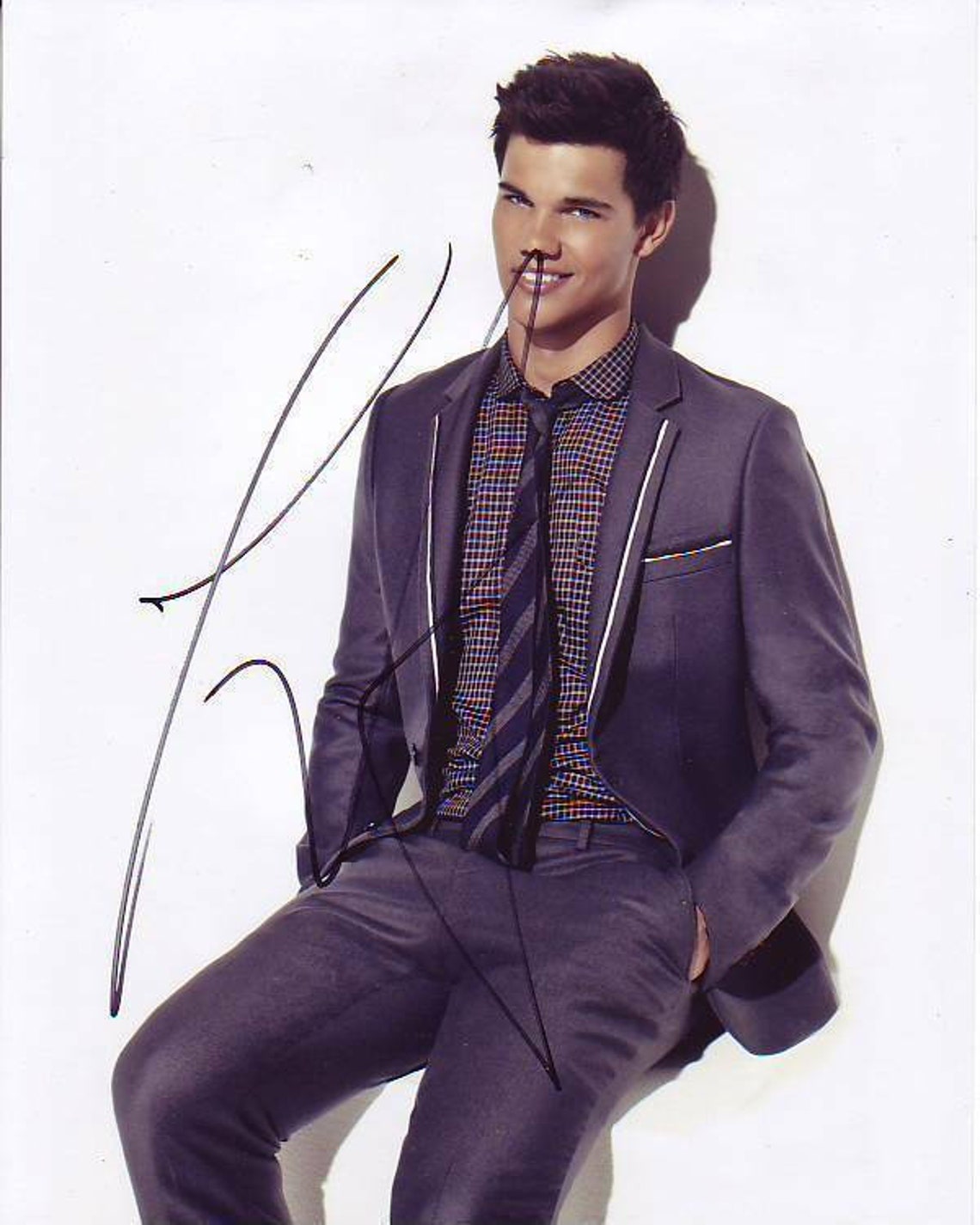 Taylor Lautner Signed Autographed 8x10 Photograph - Etsy