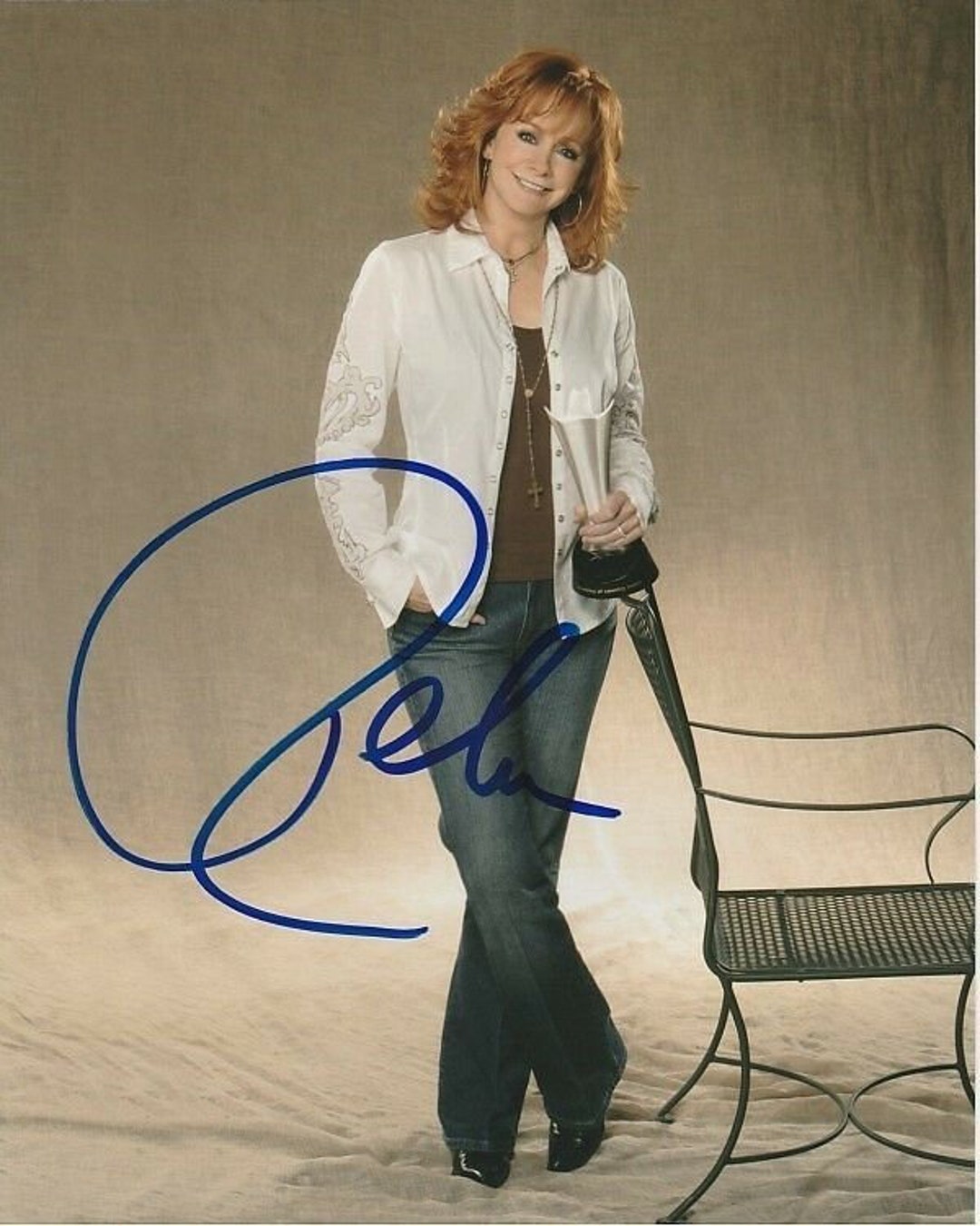 Reba Mcentire Signed Autographed 8x10 Photograph - Etsy
