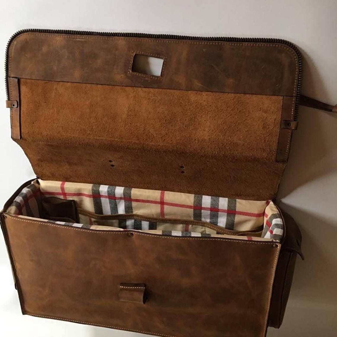 Handcrafted Leather Bar Tool Bag for Bartenders & Baristas, Stylish ...