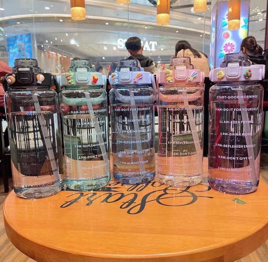 2L Transparent Water Bottle - Etsy UK