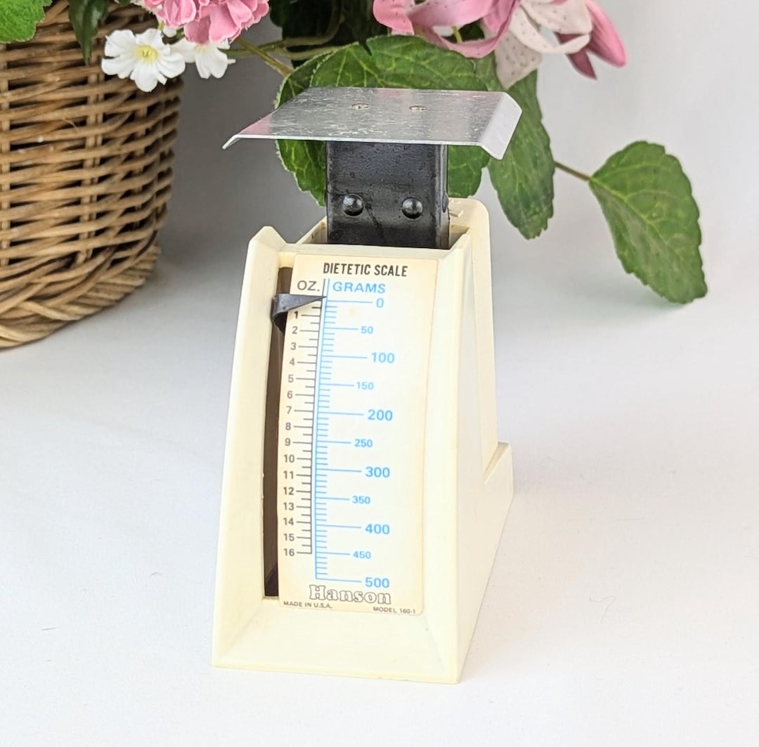 Vintage 1970s Dietetic Scale | Hanson Model 160-1 Made in USA | Retro ...