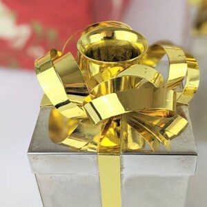 Silver Gold Taper Candle Holders Gift Boxes | Set of 3 Vintage Silver ...