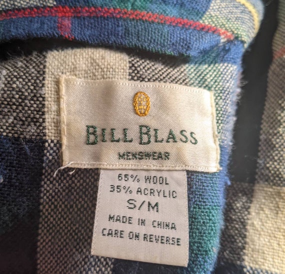 Vintage Men's 1960s Blue Tartan Plaid Robe | Vtg Mens… - Gem