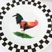 5 PC Melamine Rooster Dinnerware Set Vintage Rooster Chicken Plates ...