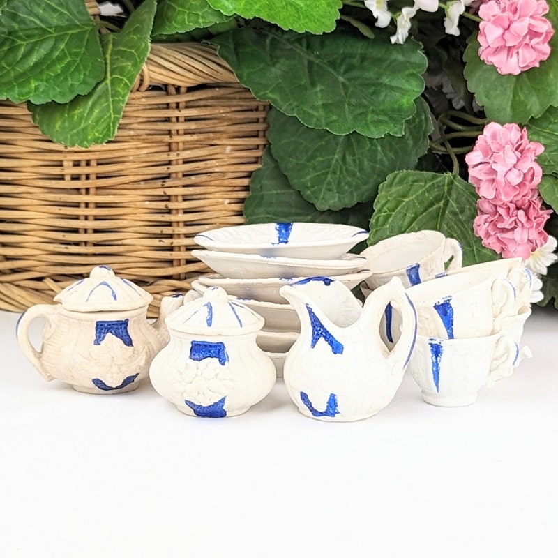 Miniature Tea Set - Etsy