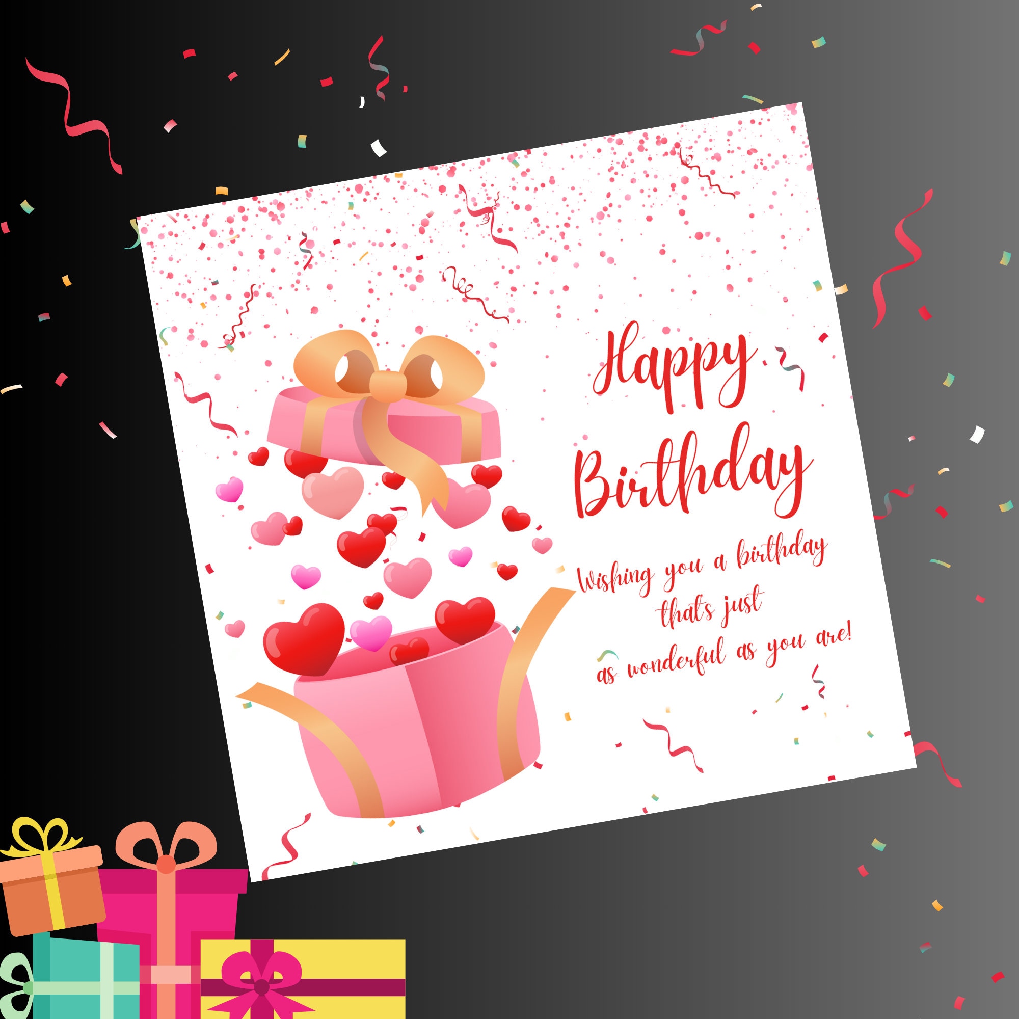 Happy Birthday Digital Card | Happy Birthday | Digital Card | Digital ...