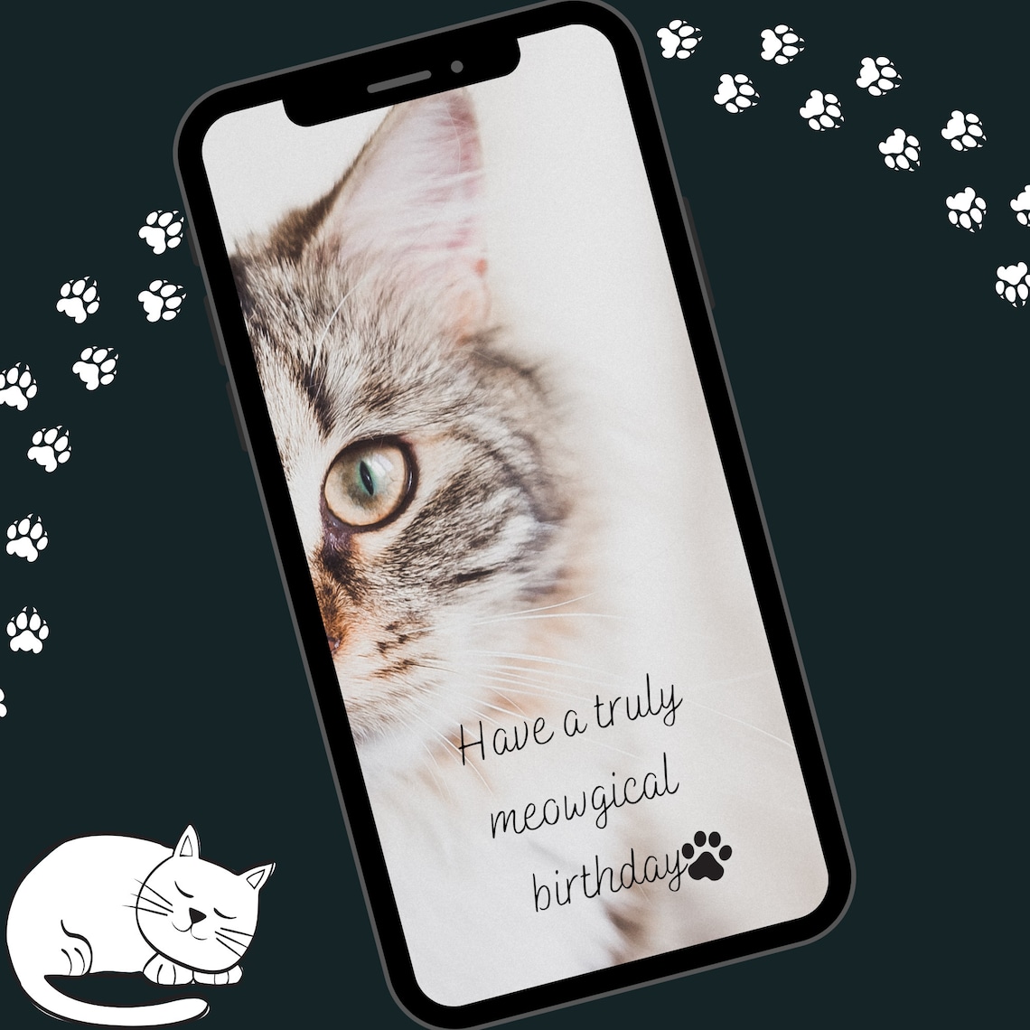 Cat Birthday Ecard | Paperless Animated Birthday Wishes (digital ...