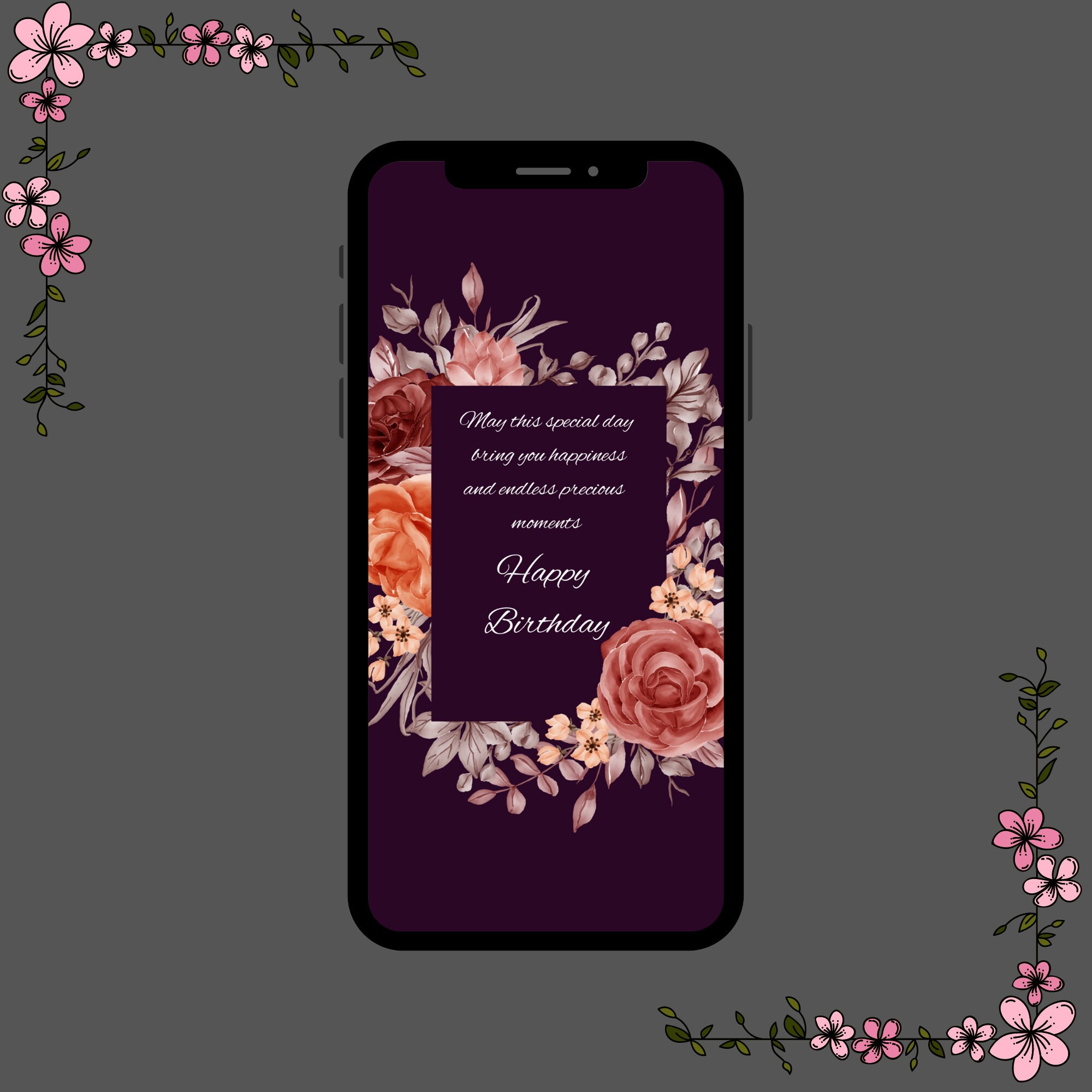 Happy Birthday Digital Card | Happy Birthday Card | Animated Card ...