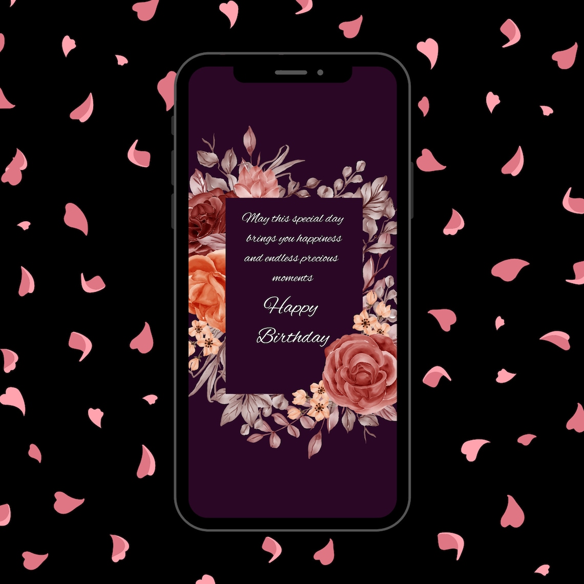 Happy Birthday Digital Card Happy Birthday Animated Card - Etsy