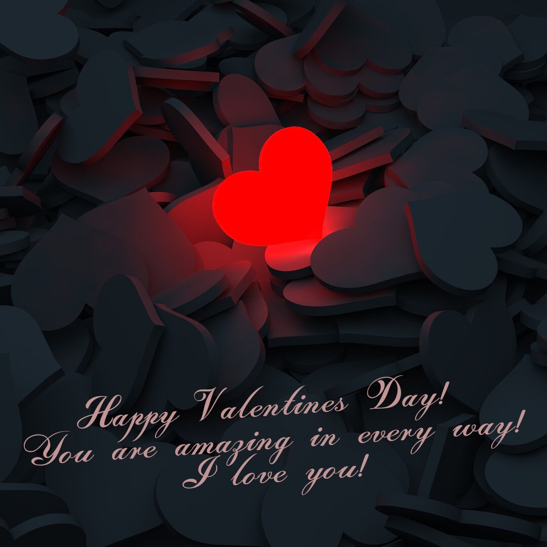 Digital Valentine’s Day Card | Valentines Day Digital Card | Valentine ...