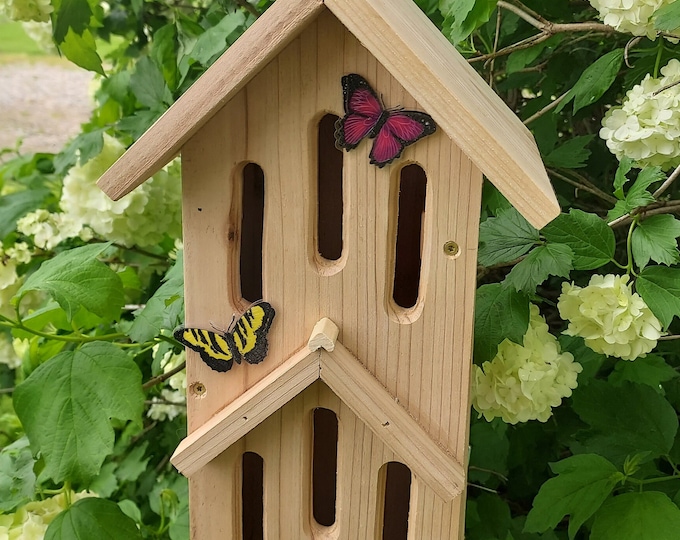 Rustic Cedar Butterfly House / Shelter - Etsy